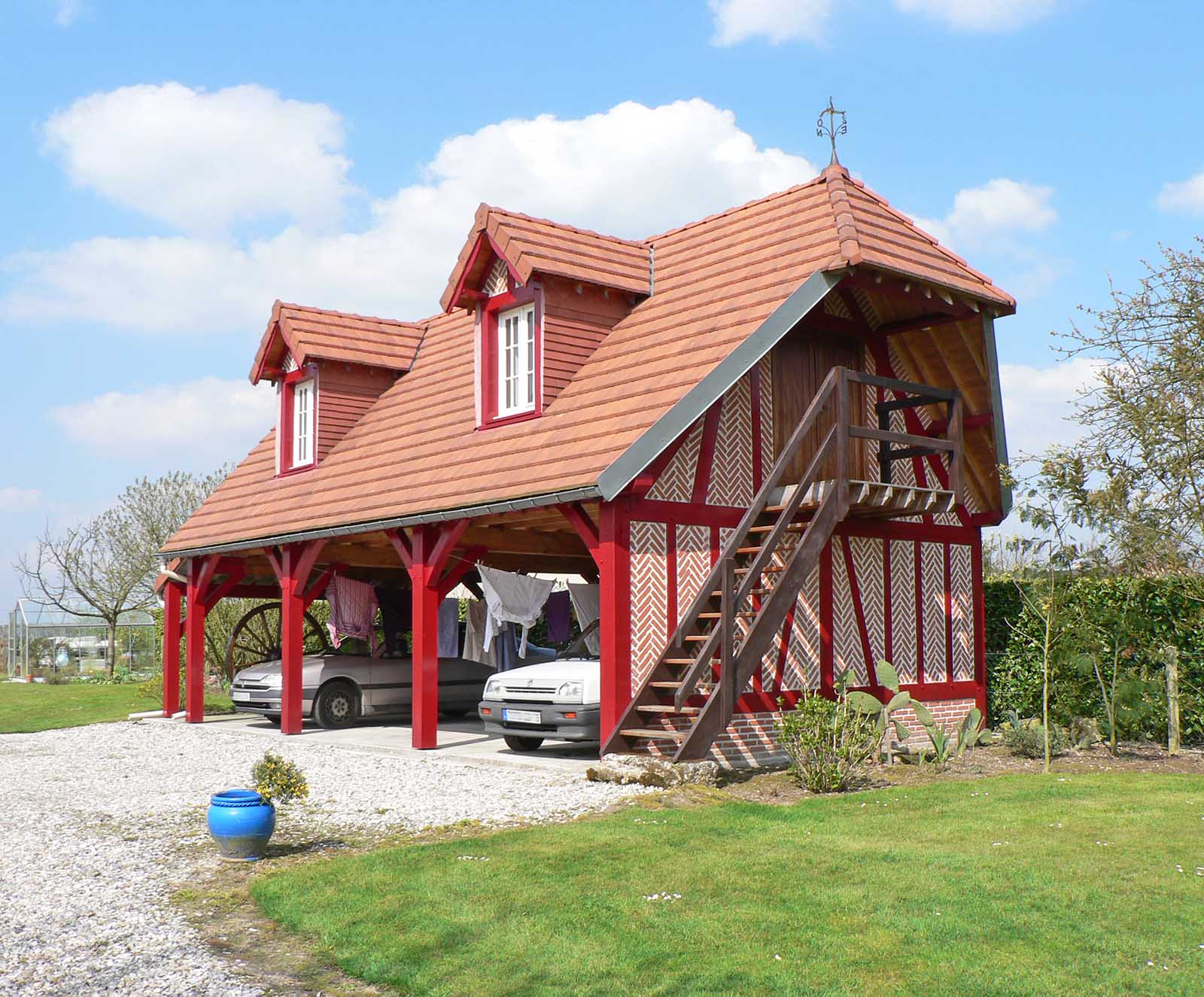 Une charreterie de caractère en bois massif - Lenoir Bois | Charreterie, Ossature & Structure ...